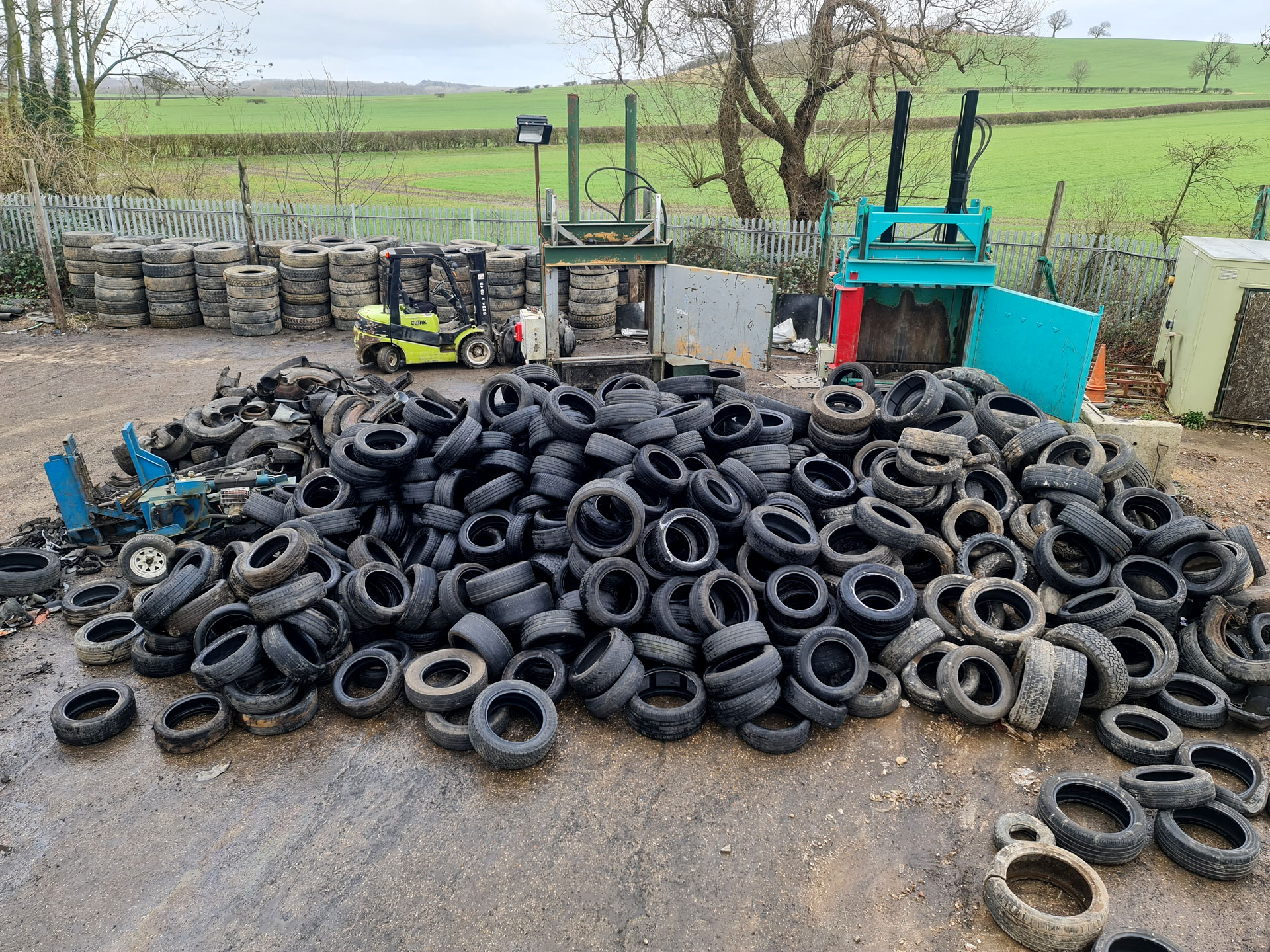 Tyre Services: Tyre Recycling, Collection, Disposal, Exports, Bales