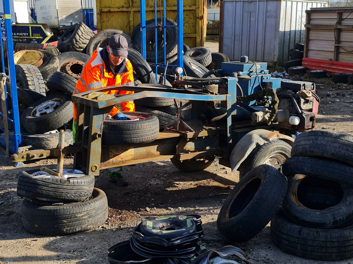 Tyre Collection | New Recycling Ltd