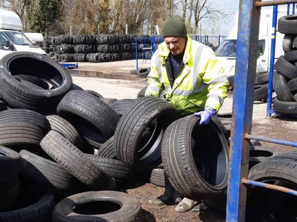 Tyre Recycling, Tyre Collection, Tyre Disposal | New Recycling Ltd